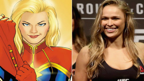 5 Best Fan Art Images Of Ronda Rousey As Captain Marvel – Page 5