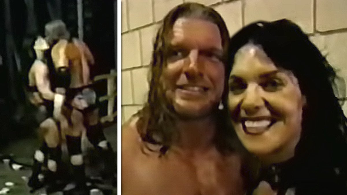 10 Rare Backstage Moments Between Wrestling Couples
