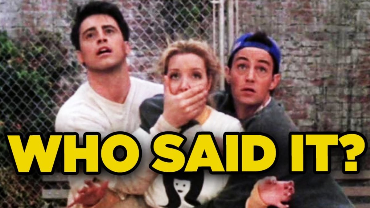 Friends: The Practically Impossible Who Said It Quiz