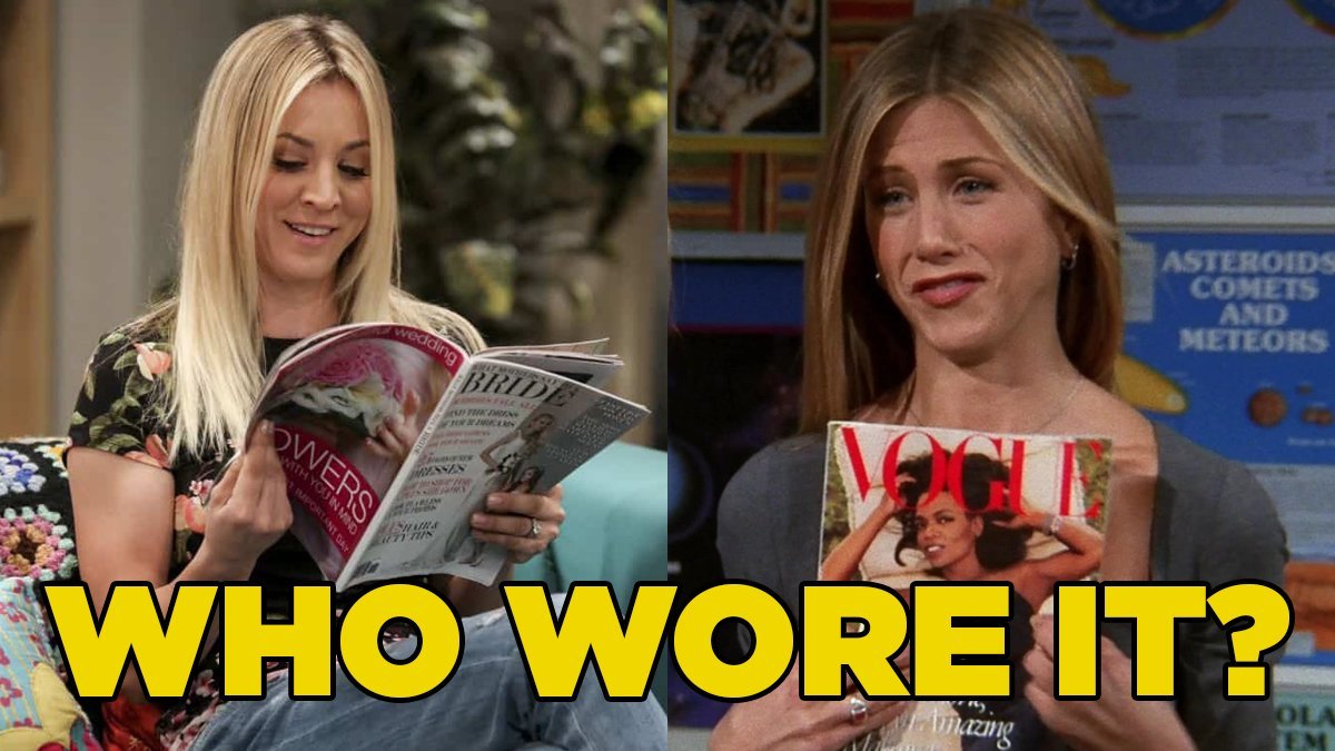 The Big Bang Theory Or Friends Quiz: Who Wore It - Penny Or Rachel ...