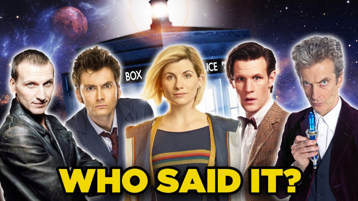 Doctor Who Quiz: Which Doctor Said It?