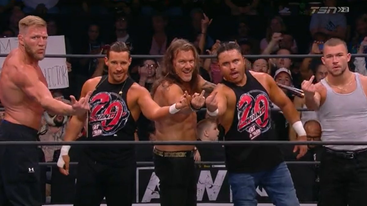 The Inner Circle IMPLODES! Chris Jericho Turns On AEW Dynamite, Forms ...