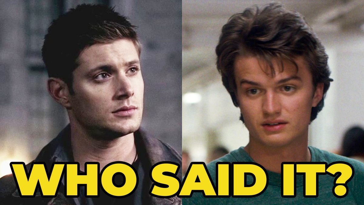 Supernatural Or Stranger Things Quiz: Who Said It - Dean Winchester Or ...