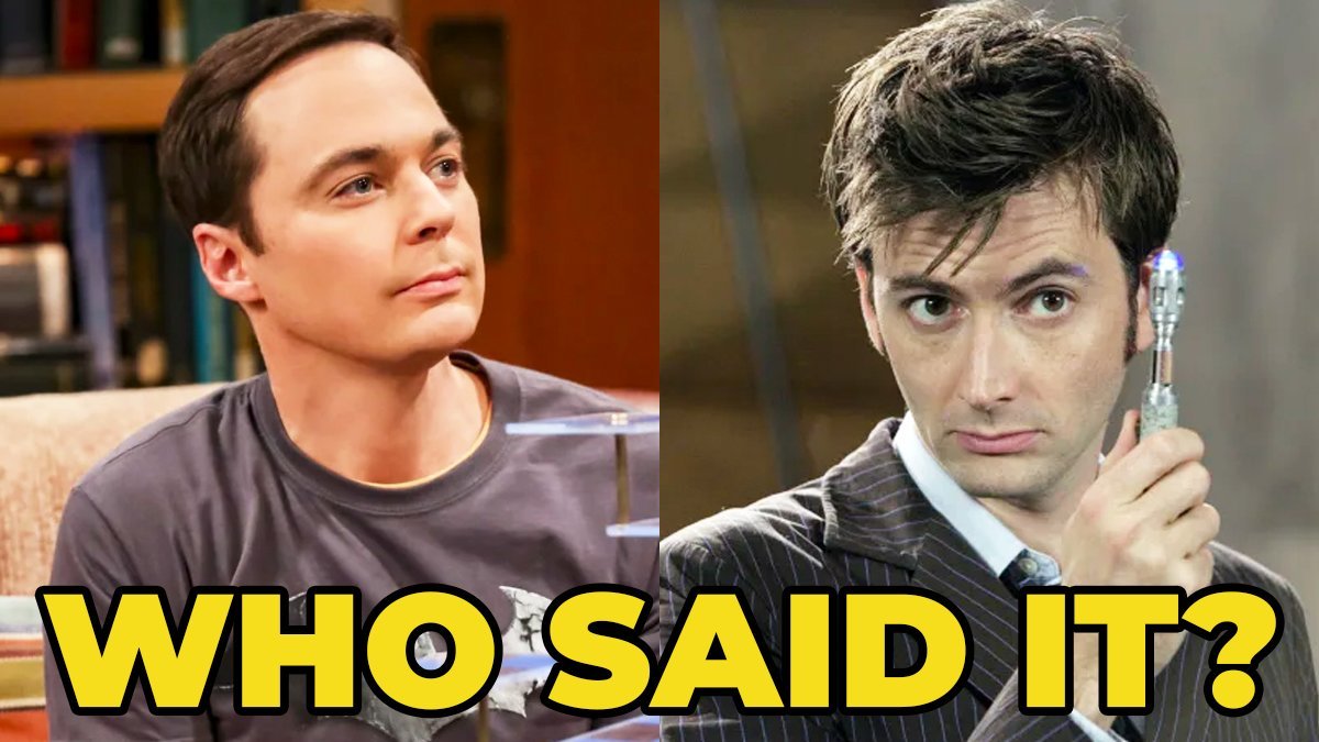 The Big Bang Theory Or Doctor Who Quiz: Who Said It - Sheldon Cooper Or ...