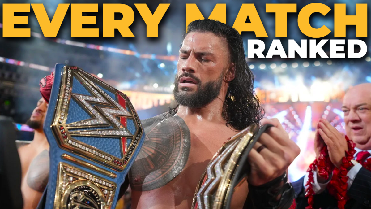 Every Roman Reigns WWE Universal Title Defence Ranked In Order Of Greatness